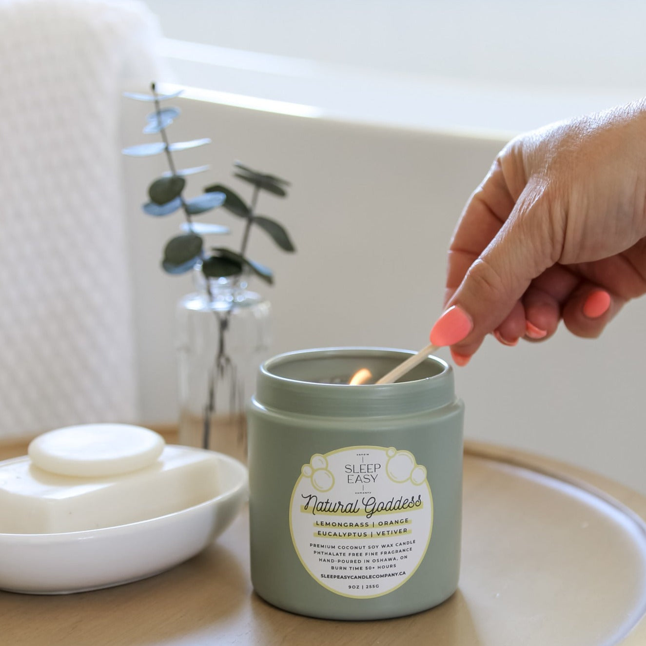 Handmade Luxury Candles Durham Region - Sleep Easy Candle Company